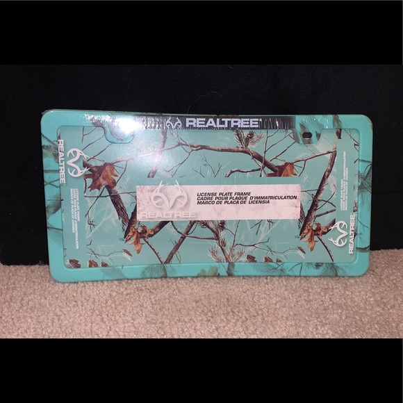 Other | Real Tree License Plate Cover | Poshmark